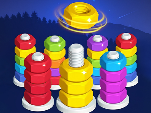 Nuts Color Sorting Game Game - Play Nuts Color Sorting Game Online for ...