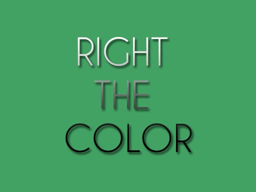 Right the Color Game - Play Right the Color Online for Free at YaksGames