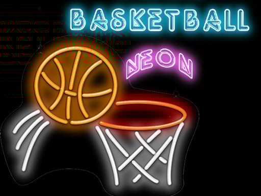 Swipe Basketball Neon Game - Play Swipe Basketball Neon Online for Free ...
