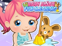 Baby Alice Fun Cleaning Game - Play Baby Alice Fun Cleaning Online for ...
