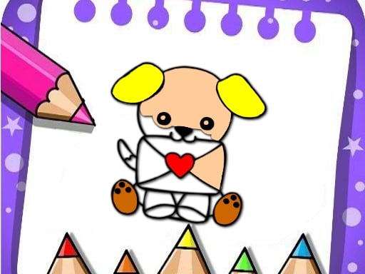 Easy Coloring Valentine Game - Play Easy Coloring Valentine Online for ...