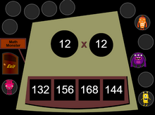 Math Monster Multiplication Game - Play Math Monster Multiplication ...
