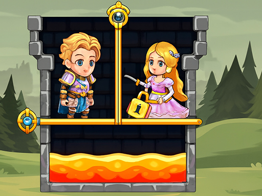 Save the Girl: Pin Pull Game - Play Save the Girl: Pin Pull Online for ...