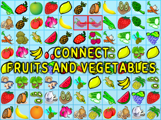 Connect: Fruits and Vegetables Game - Play Connect: Fruits and ...