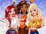 Hippie Disney Princesses Game - Play Hippie Disney Princesses Online ...