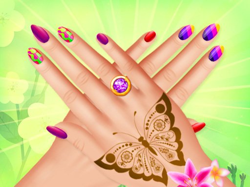 Spring Nail-Art Game - Play Spring Nail-Art Online for Free at YaksGames