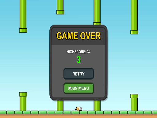 Flappy Bird 2D game Game - Play Flappy Bird 2D game Online for Free at ...