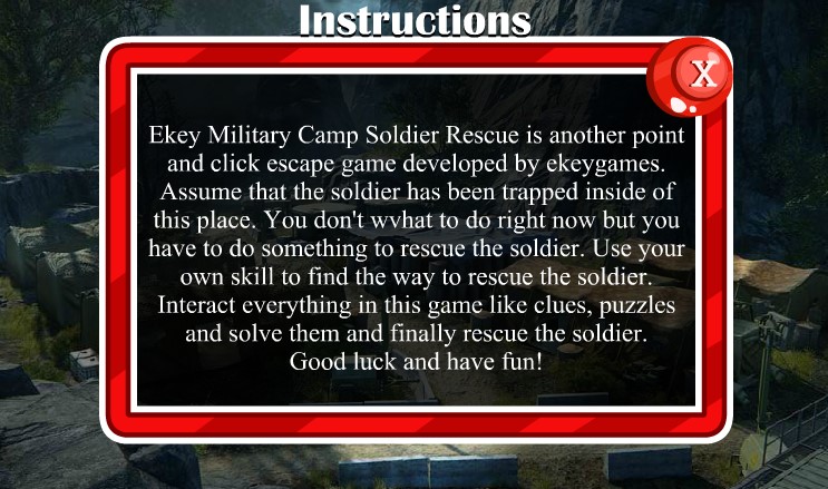 Ekey Military Camp Soldier Rescue Game - Play Ekey Military Camp ...