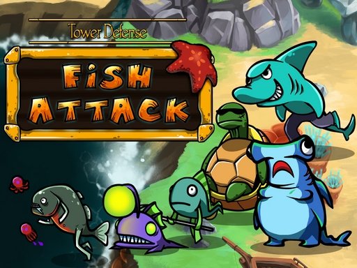 Tower Defense : Fish Attack Game - Play Tower Defense : Fish Attack ...