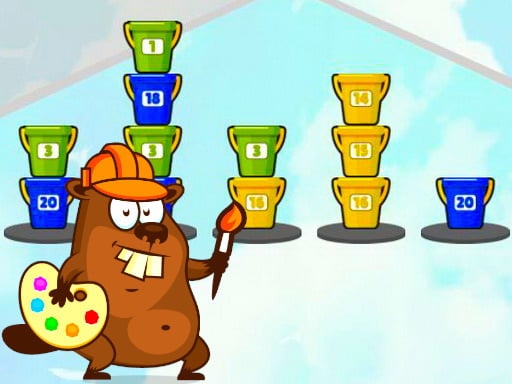 Sort Buckets Game - Play Sort Buckets Online for Free at YaksGames