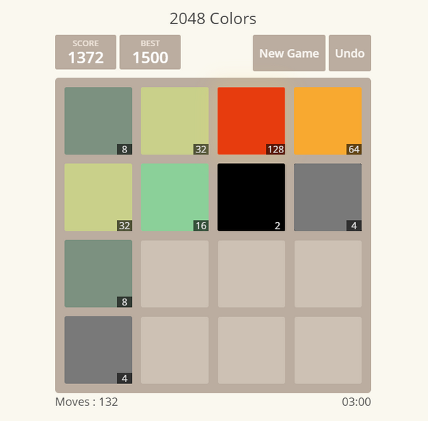 2048 Colors Game - Play 2048 Colors Online for Free at YaksGames