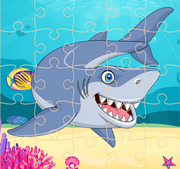 Shark Jigsaw Game - Play Shark Jigsaw Online for Free at YaksGames