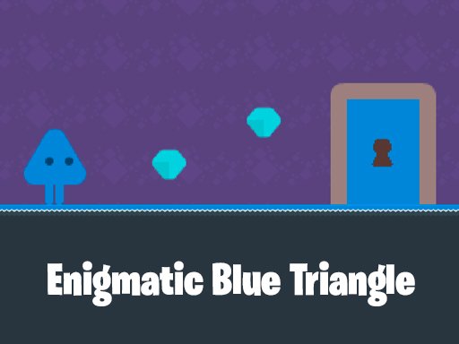 Enigmatic Blue Triangle Game - Play Enigmatic Blue Triangle Online for ...
