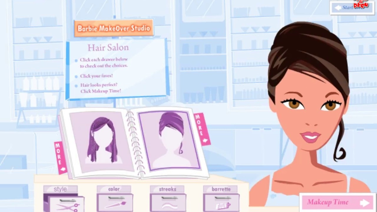 My Scene: MakeOver Studio Game - Play My Scene: MakeOver Studio Online ...
