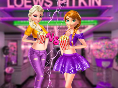 Ellie and Annie Movie Night! Game - Play Ellie and Annie Movie Night ...