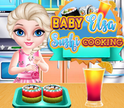 Baby Elsa Sushi Cooking Game - Play Baby Elsa Sushi Cooking Online for ...