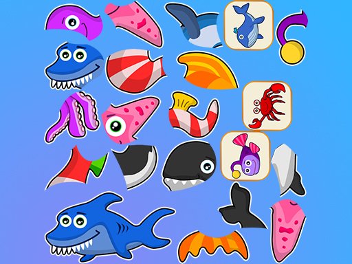 Puzzle Time - Sea Creatures Game - Play Puzzle Time - Sea Creatures ...