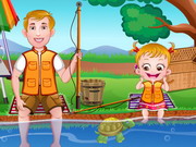 Baby Hazel Fishing Time Game - Play Baby Hazel Fishing Time Online for ...