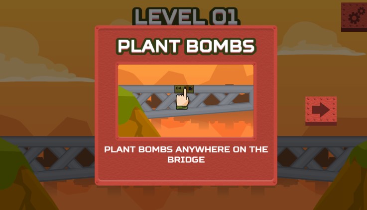 Bomb The Bridge Game - Play Bomb The Bridge Online for Free at YaksGames