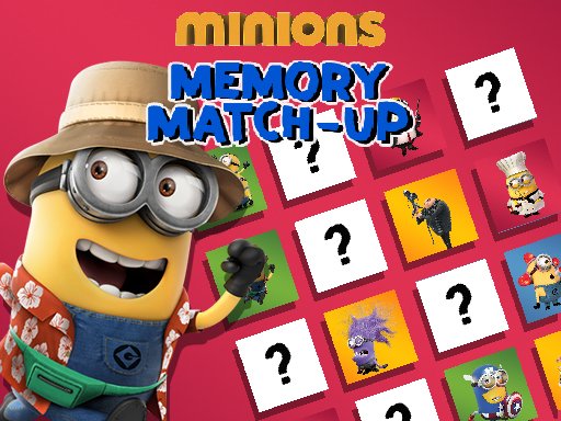 Minions Memory Match Up Game - Play Minions Memory Match Up Online for ...
