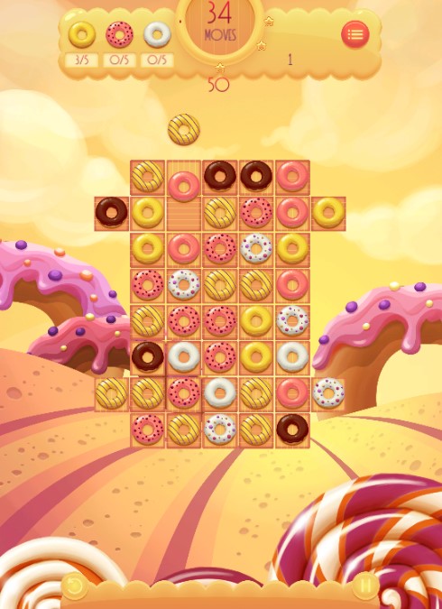 Donuts Match 3 Game - Play Donuts Match 3 Online for Free at YaksGames