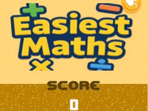 Easiest Maths Game - Play Easiest Maths Online for Free at YaksGames