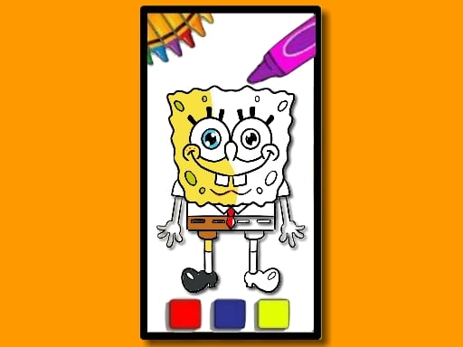 SpongeBob Coloring Adventure Game - Play SpongeBob Coloring Adventure ...