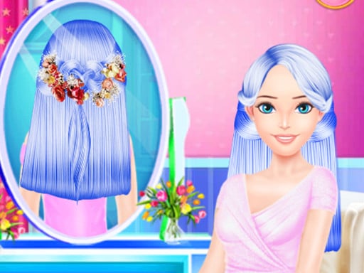 Colorful Braid Hairstyle Making Game - Play Colorful Braid Hairstyle ...
