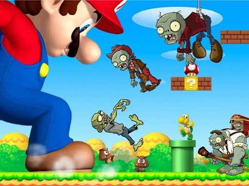 Super Mario Shooting Zombie Game - Play Super Mario Shooting Zombie ...