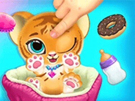 Baby Tiger Care - A Day With Baby Tiger Game - Play Baby Tiger Care - A ...