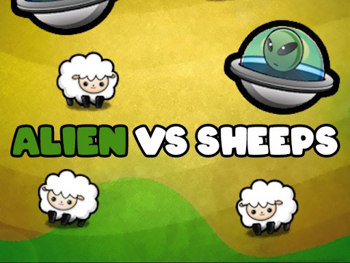Alien Vs Sheep Game - Play Alien Vs Sheep Online for Free at YaksGames