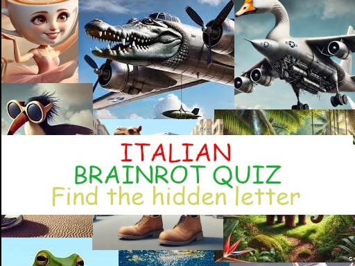 Quiz Find the Italian brainrot Letters Game - Play Quiz Find the ...