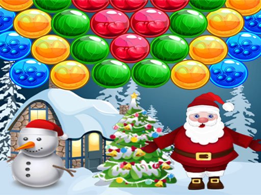 Santa Christmas Bubble Shooter Ferme Games Game - Play Santa Christmas ...