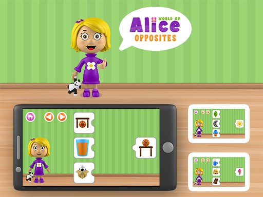 World of Alice - Opposites game Game - Play World of Alice - Opposites ...