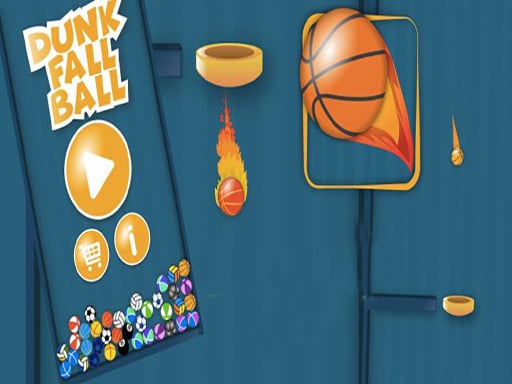 dunk FallBall Game - Play dunk FallBall Online for Free at YaksGames