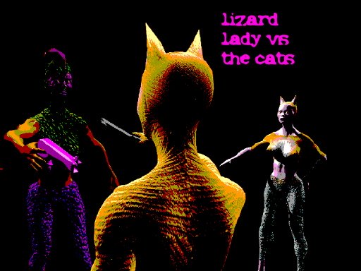 Lizard Lady vs the Cats Game - Play Lizard Lady vs the Cats Online for ...