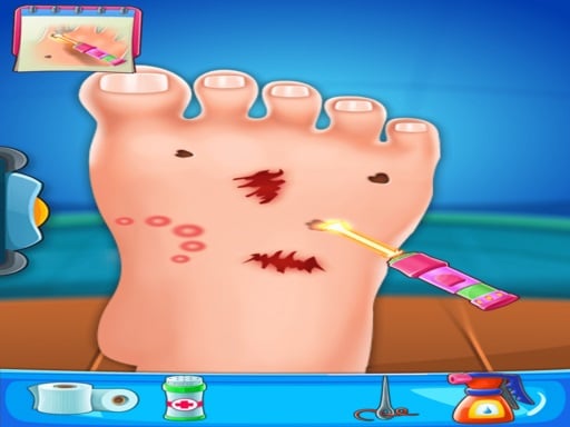 Funny Foot Doctor Game - Play Funny Foot Doctor Online for Free at ...