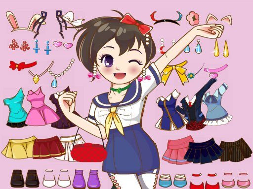 Anime Dress Up Mania Game - Play Anime Dress Up Mania Online for Free ...