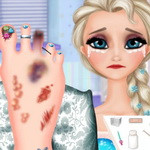 Elsa Foot Injured Game - Play Elsa Foot Injured Online for Free at ...