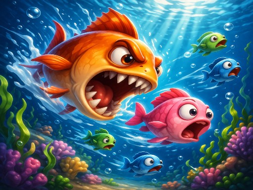 Fishy Feast Game - Play Fishy Feast Online for Free at YaksGames