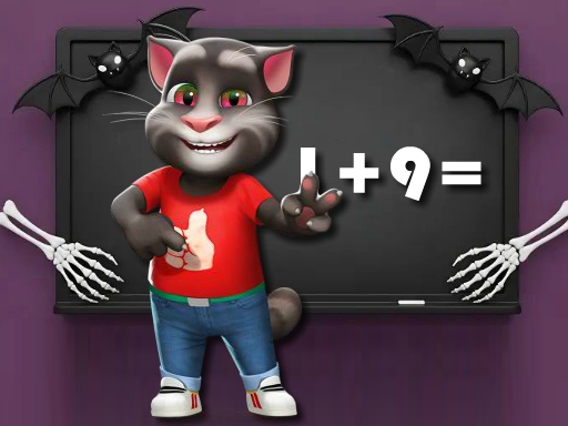 Halloween Tom Math Challenge Game - Play Halloween Tom Math Challenge ...