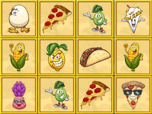 Foody Memory Game - Play Foody Memory Online for Free at YaksGames