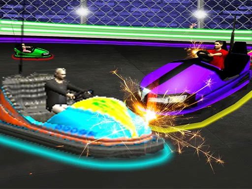 Light Bumping Cars Extreme Stunts: Bumper Car Game Game - Play Light ...