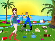 Princess Messy Lake Cleaning Game - Play Princess Messy Lake Cleaning ...